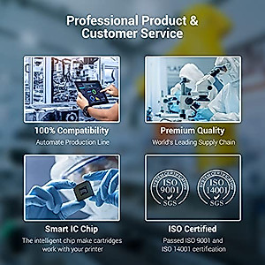 Inkox Compatible Toner Cartridge Replacement for Brother TN760 TN-760 TN730 TN-730 for Brother HL-L2350DW HL-L2395DW HL-L2390DW HL-L2370DW MFC-L2750DW MFC-L2710DW DCP-L2550DW (Black, 2-Pack)