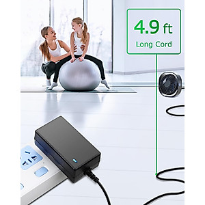 Arkare 12V 3A Power Supply Adapter 36W ac/dc Charger AC 100V-240V to DC 12Volt 3amp Power Cord 12V 2.5A 2A 1.5A 1A 800mA 500mA for Security Camera BT Speaker GPS Webcam Microphone Receiver with 10TIPS