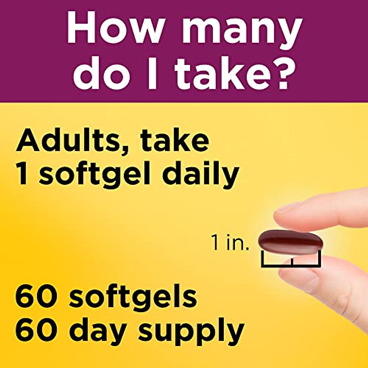 Nature Made Multivitamin For Her, Women's Multivitamin for Nutritional Support, 60 Softgels, 60 Day Supply