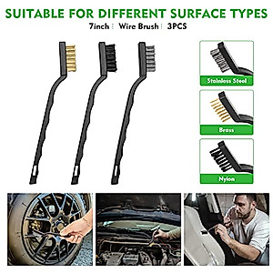 20Pcs Car Detailing Brush Set, Car Detailing Kit, Auto Detailing Drill Brush Set, Car Detailing Brushes, Car Buffing Sponge Pads Kit, Car Cleaning Tools Kit for Interior, Exterior, Wheels, Dashboard