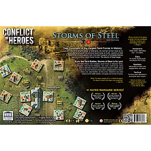 Academy Games | Conflict of Heroes: Storms of Steel 3rd Edition | Board Game | 2-4 Players