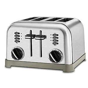 DEIKEB Slivers 4 Slice Metal Classic Toaster13.00 X 12.00 X 9.00 Inches