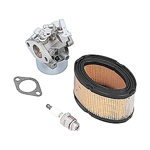 01 Lawn Mower Carburetor, Easy Installation Aluminum Carburetor 640152 Reliable for Garden