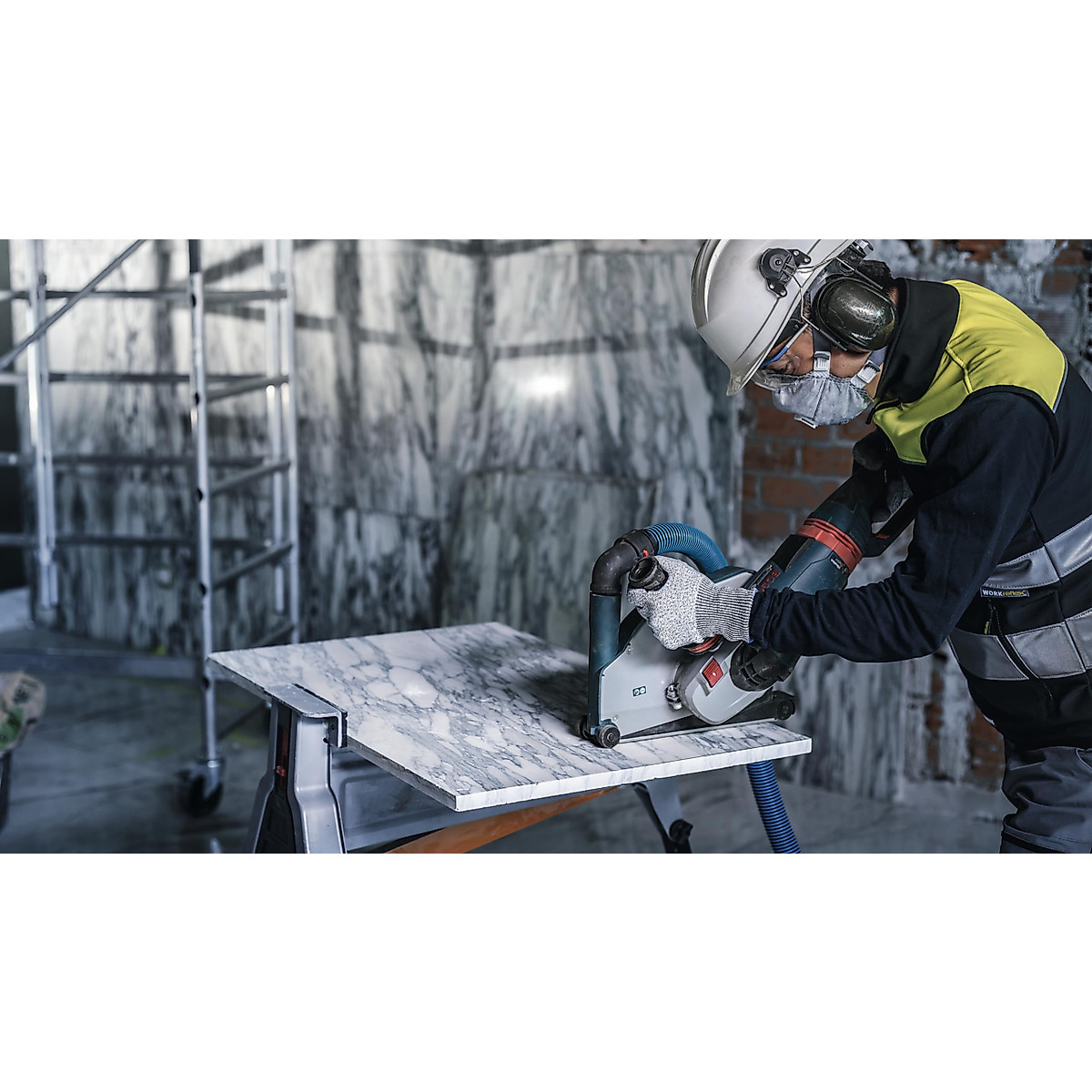 Bosch 2608602692 Diamond Cutting Disc Best for Marble, 180mm Ø, 22.23mm x 2.2mm x 3mm