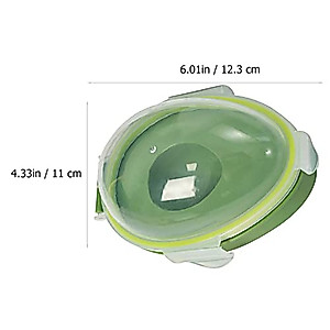 DOITOOL Avocado Keeper Reusable Avocado Storage Container individual Avocado Saver Avocado Holder Organizer for Refrigerator Fridge to Keep Avocado Fresh