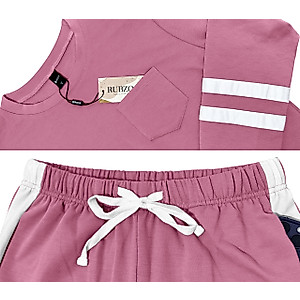 RUBZOOF Tracksuit for Women Set Plus Size Two Piece Lounge Wear Sweatsuit Outfits Gray 3XL