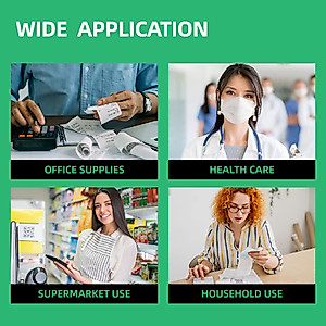 Cosob 12 Pack Calculator Ribbon Replacement for GR24BR Porelon 11216 Universal Twin Spool Ribbon Compatible with Sharp El-1197 PIII,Canon Mp11dx Printer (Black and Red)