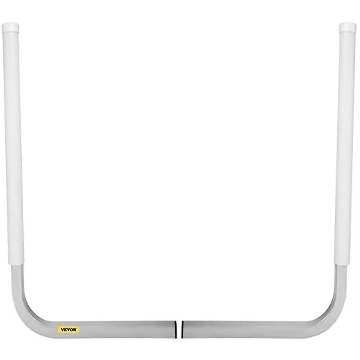 VEVOR Boat Trailer Guide-ons, 40", 2PCS Steel Trailer Post Guide on, Trailer Guides with PVC Pipes, Mounting Hardware Included, for Ski Boat, Fishing Boat or Sailboat Trailer, White