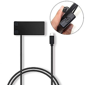 VANJUNN Extender Cable for Nintendo Switch Dock and Console Host, 10 Gbps Data Transfer Rate TV Dock Video Extension Line Cord for Nintendo Switch Dock Accessories Type C USB3.1(3.28ft)