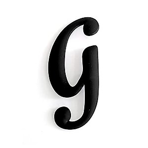 3PCS Bag Letter Charms Compatible with Bogg Bags，3.9 in Large Size Bag Insert Bag Accessories Decorative Charm Accessories for Customizing Your Beach bag(BLACK,G)