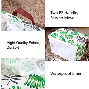 Rectangle Storage Baskets Canvas Fabric Organizer Bin for Kids Toys, Books, Clothes, Pets & Gifts - Perfect for Home/ Office / Nursery/ Shelves(Cars)