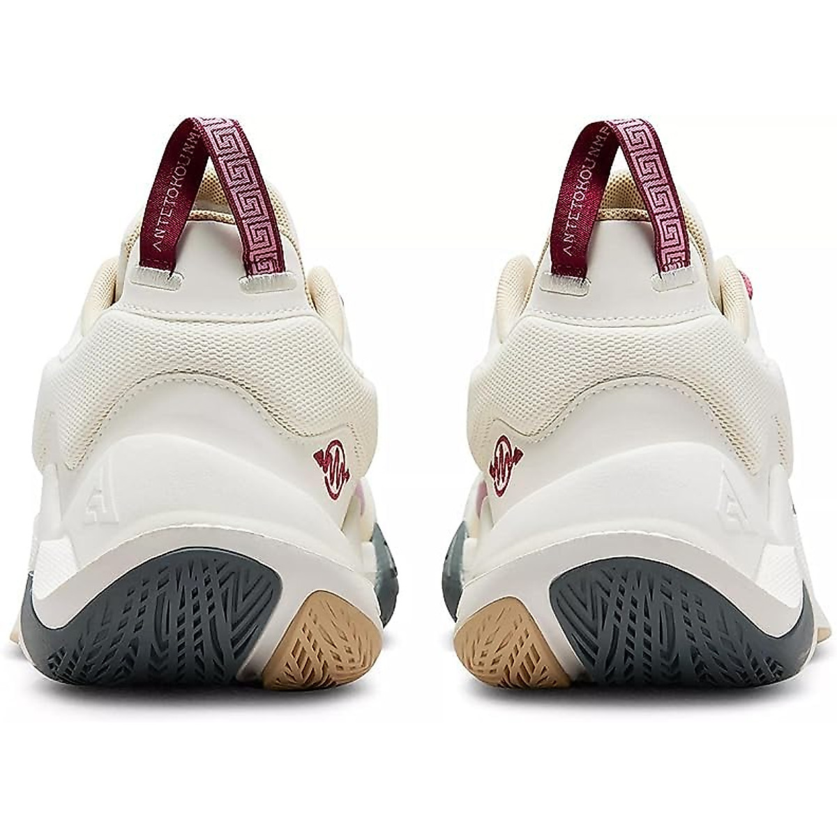 Nike Men's Giannis Immortality 2 Athletic Basketball Shoes (Sail Smoke Gray Yellow) US Size 8.5