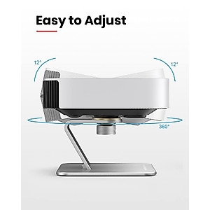 Nebula Capsule II Smart Mini Projector with Nebula Desktop Stand for Projectors, 360° and Height Adjustment
