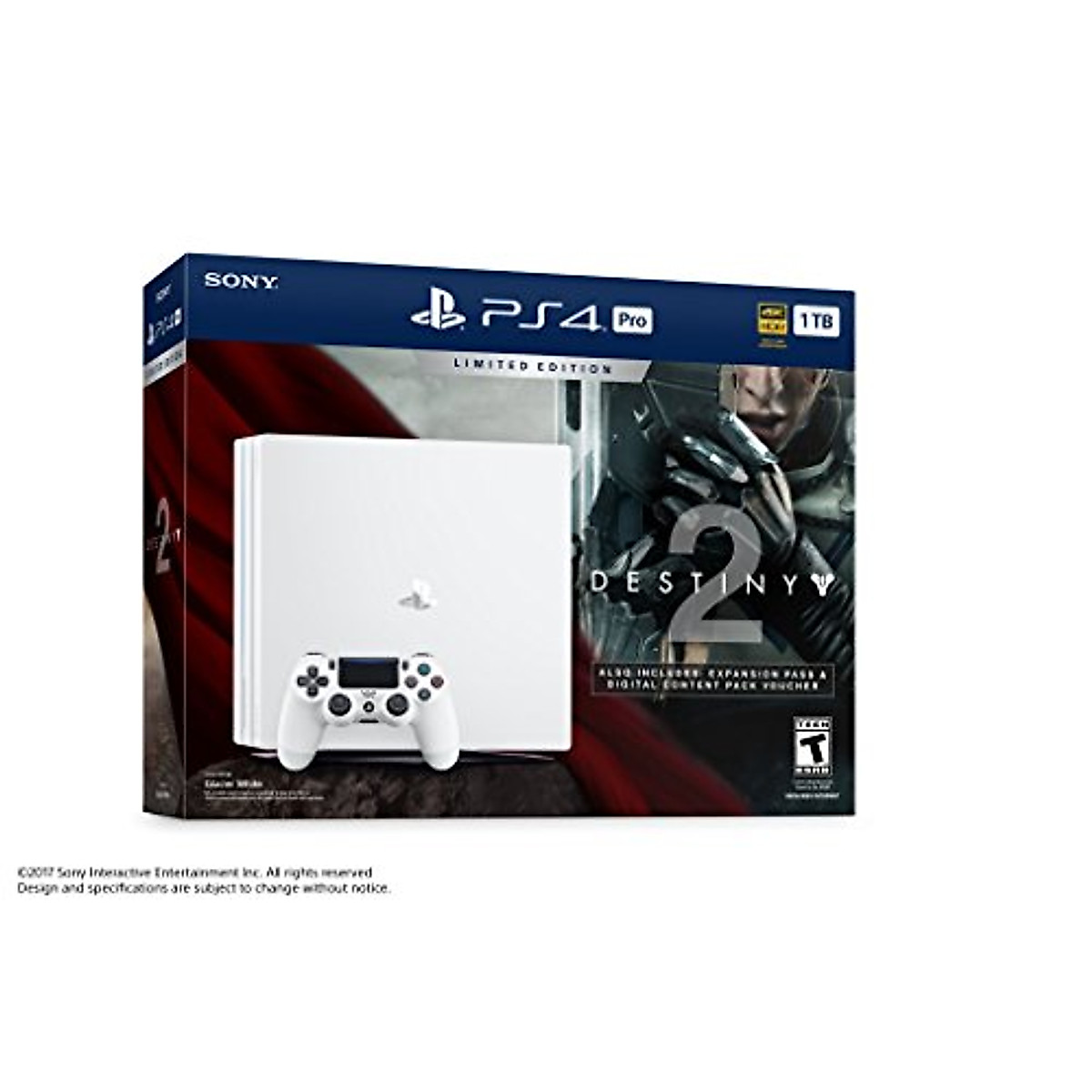 PlayStation 4 Pro 1TB Limited Edition Console - Destiny 2 Bundle [Discontinued]