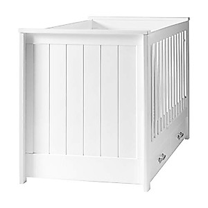 DaVinci Asher 3-in-1 Convertible Crib in White, Greenguard Gold Certified