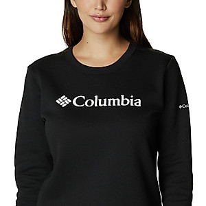 Columbia Women's Logo Crew, Black, Large