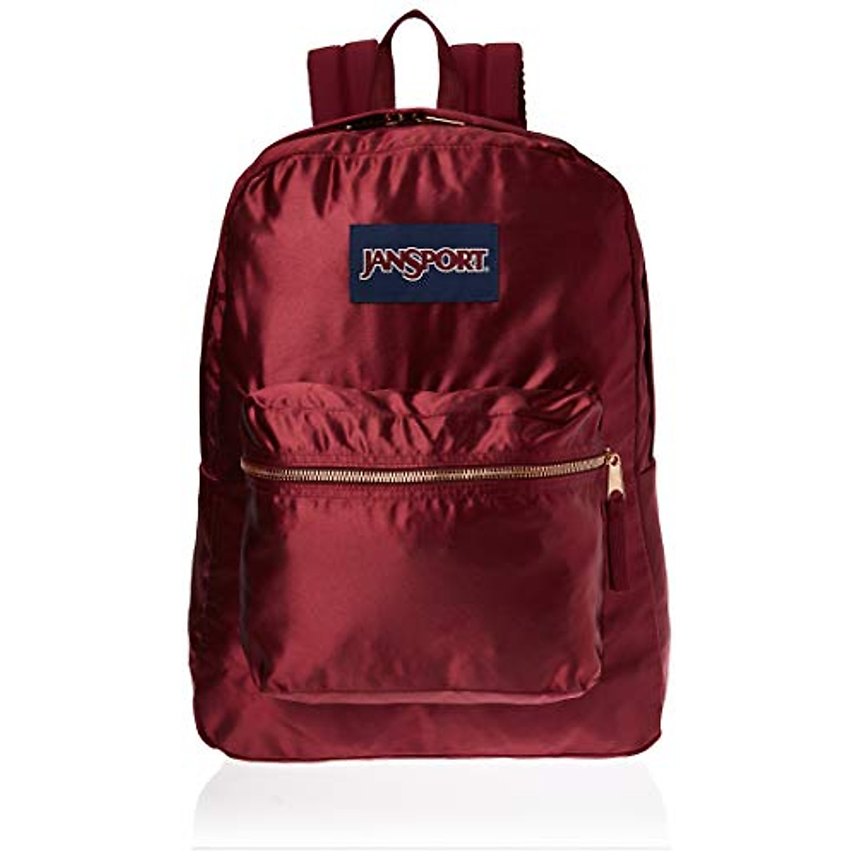 JanSport JS0A3C4W50C High Stakes Backpack, Russet Red/Rose Gold