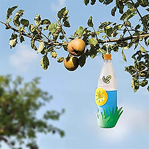 Wasp Trap 10Pack Indoor Outdoor Reusable Wasp Traps Hornet Hanging for Yellow Jackets Bee Catcher ​