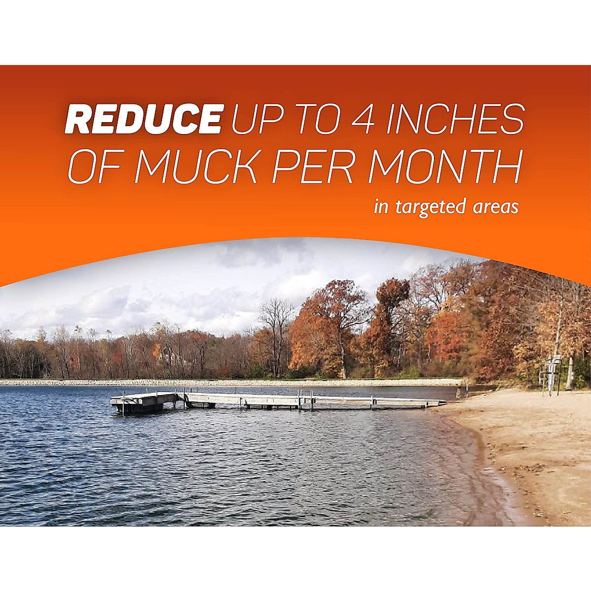Muck Doctor, 5 Biological Spikes to Reduce Muck, Perfect for Beach Fronts, Lake Docks and Swimming Areas