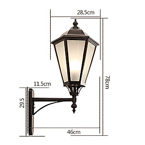 CNNRug Wall Lights Outdoor Courtyard Balcony Home Garden Outdoor Wall Lamp Simple Creative Villa Door Corridor Aisle Waterproof Wall Lamp