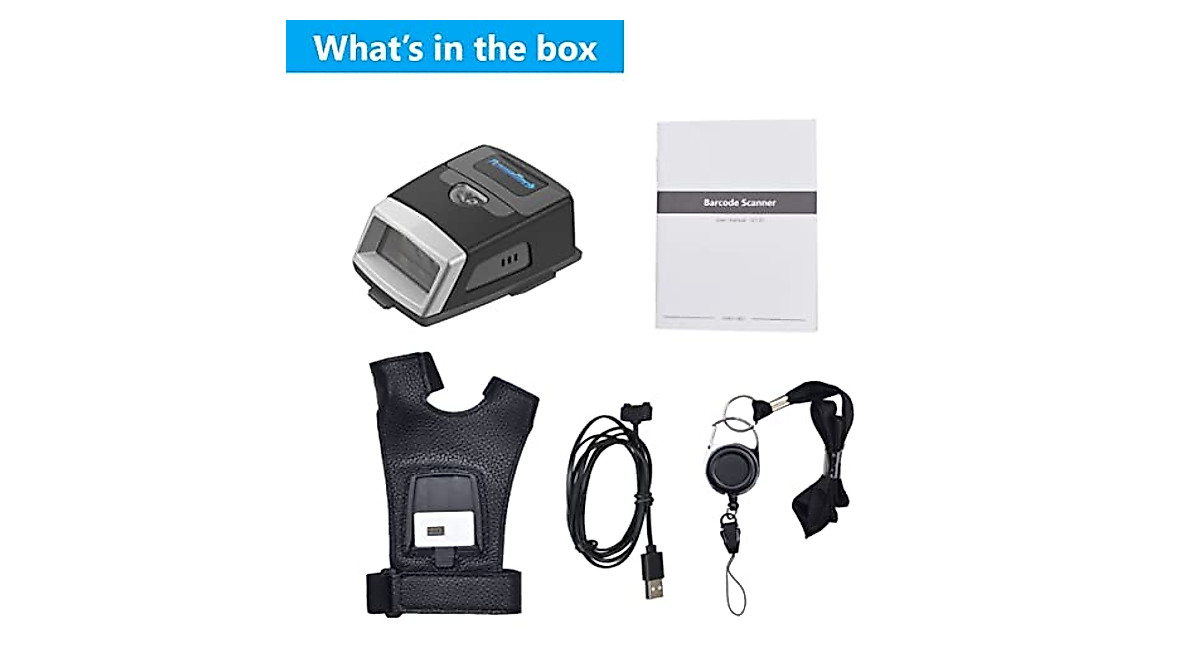 Posunitech GS02 Wearable 2D Glove Barcode Scanner for Warehouse