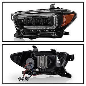 Spyder Apex - Projector Headlight (PRO-YD-TT16LEDAP-BK)