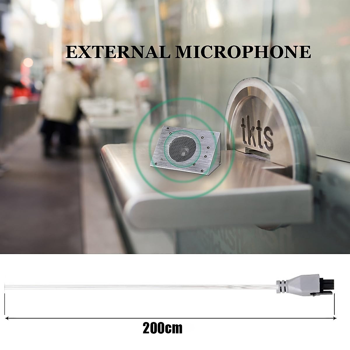 Retekess TW105 Window Speaker,Window Intercom,High Power Speaker,Noise-Free Function,Intercom Speaker for Business, School, Medical Center