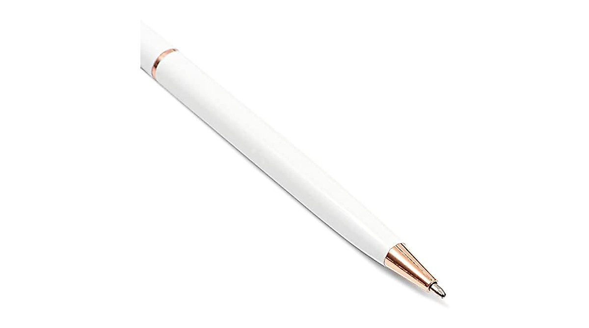 Elegant Rose Gold Ballpoint Pens - 8-Pack Set