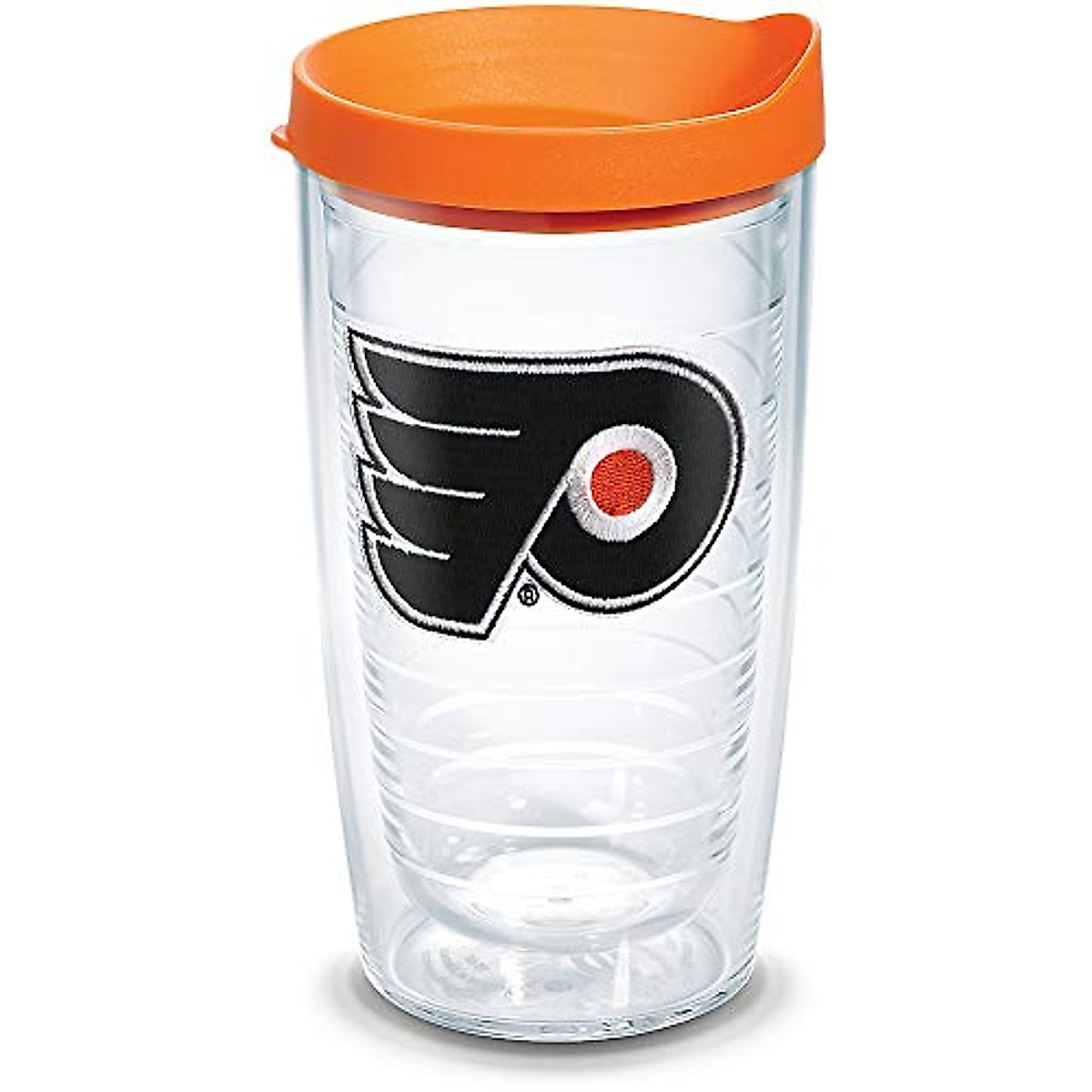 Tervis Made in USA Double Walled NHL Philadelphia Flyers Insulated Tumbler Cup Keeps Drinks Cold & Hot, 16oz, Primary Logo