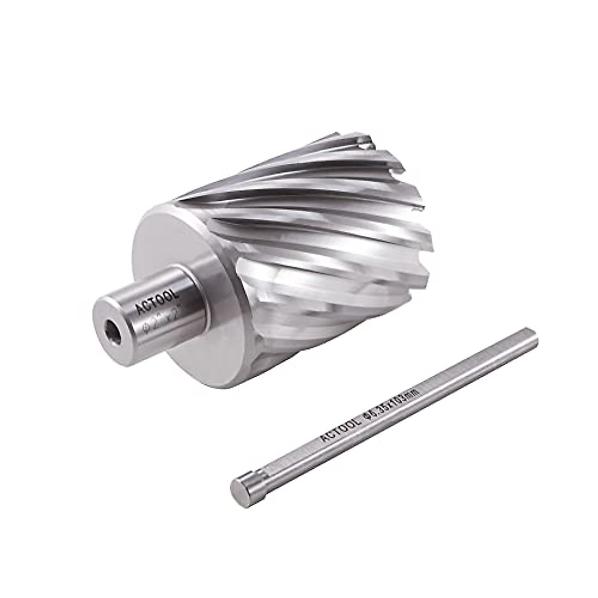 ACTOOL 2" Diameter × 2" Depth of Cut HSS ANNULAR Cutter with 3/4'' Weldon Shank