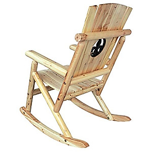 Leigh Country TX 95102 Aspen Fleur-De-Lis Rocker