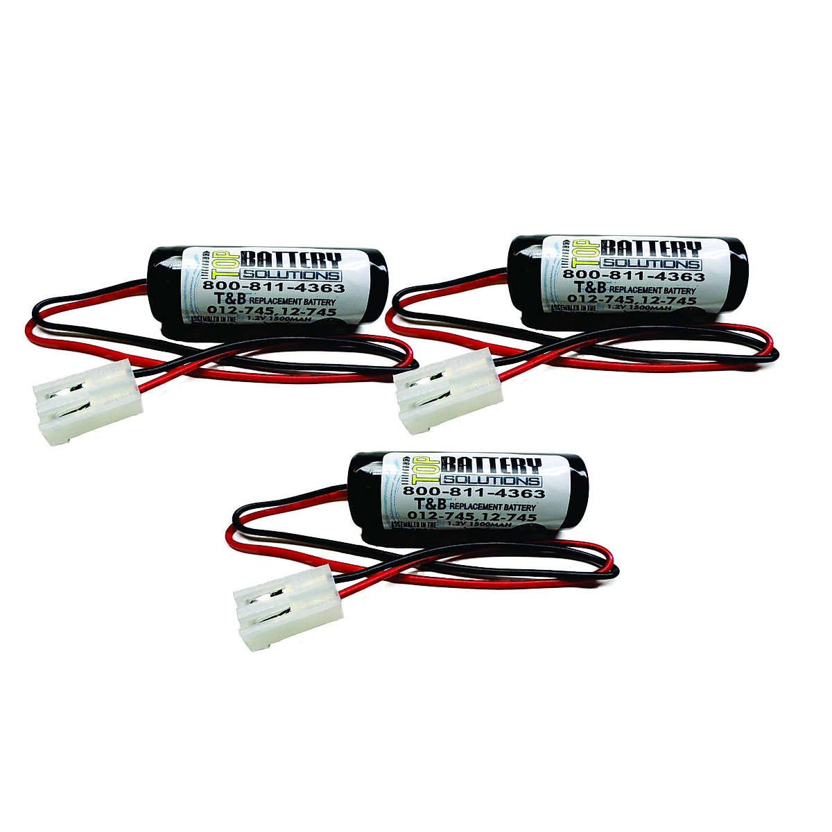 3PC T&B 012745,CUSTOM-85,OSA117, NIC1056 Battery Replacement