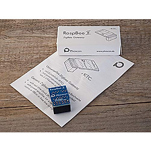 Phoscon RaspBee II - Universal Raspberry Pi Zigbee 3.0 Gateway, Includes deCONZ App, Home Automation, Home Assistant, ioBroker, Zigbee2MQTT