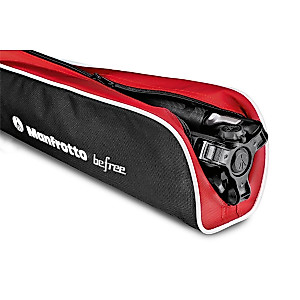 Manfrotto Befree Advanced Camera Tripod Kit with Twist Closure, Travel Tripod Kit with Ball Head, Portable and Compact, Camera Tripod in Aluminium for DSLR, Reflex, Mirrorless, Camera Accessories