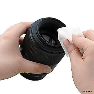 Camera Lens Cleaning Kit - Air Blower, Cleaning Brush, 2in1 Lens Cleaning Pen, 50 Individually Wrapped Wet Tissues and 4 Microfiber Cloths
