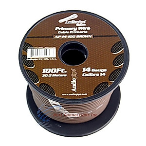 14 Gauge 11 Rolls 100 Feet Primary Power Ground Wire All Purpose Remote Cable