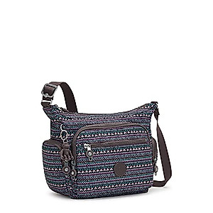 Kipling Women's Gabbie Small Crossbody, Lightweight Everyday Purse, Casual Shoulder Bag, Stripy Dots