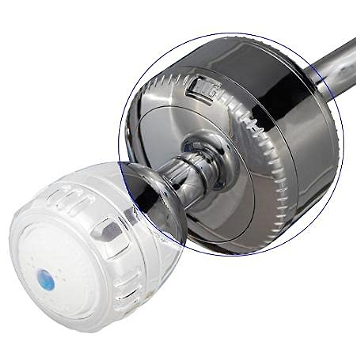 Sprite SL2 CM Slim Line Shower Filter without Massage Head Chrome