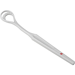 Paro Tongue Scraper | Tongue Cleaner with Close Blade Helps Fight Bad Breath | Gentle and Effective Cleaning | Swiss Design Will Keep Your Breath Fresh!