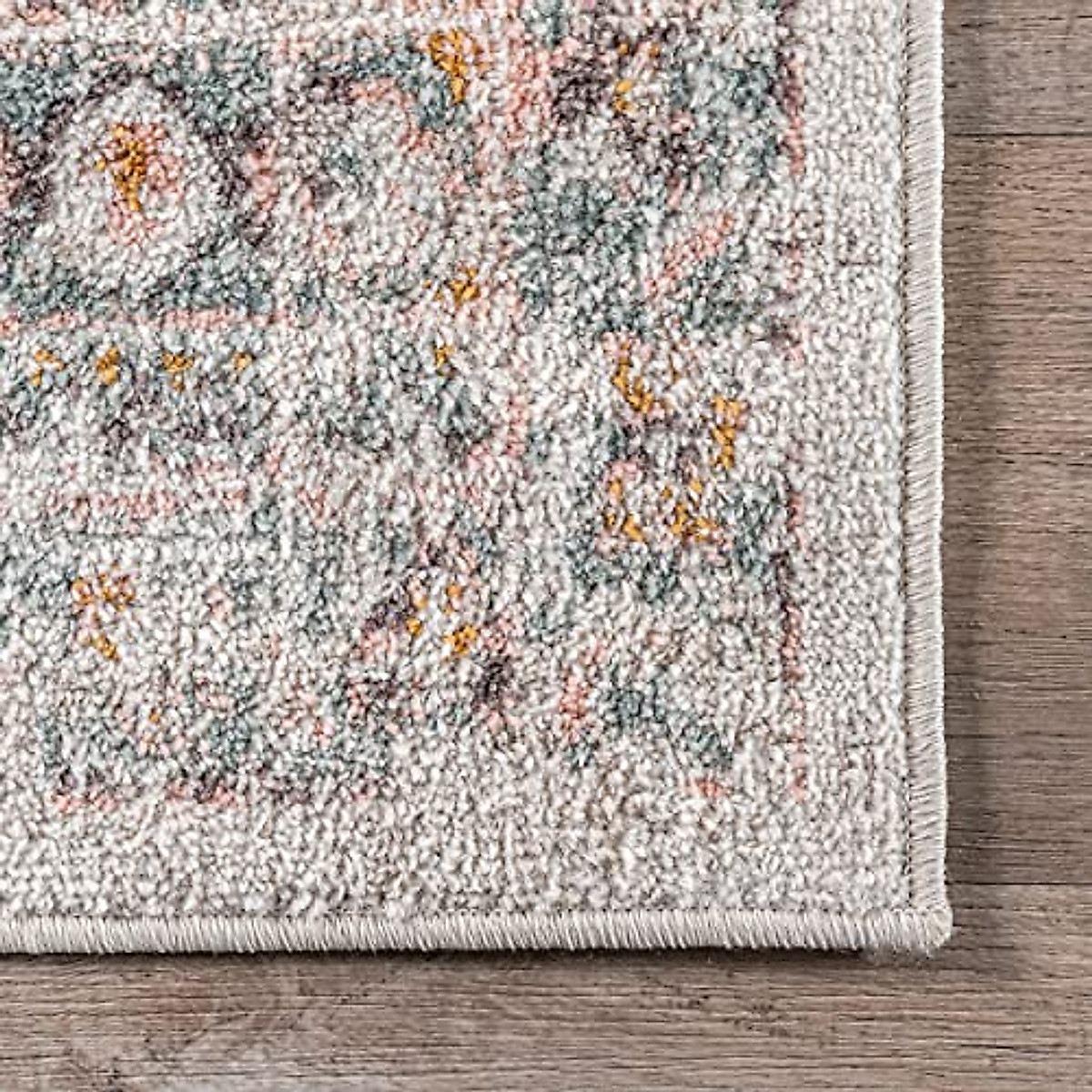 nuLOOM Helios Distressed Area Rug, 10' x 14', Beige