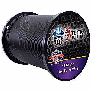18 Gauge Wire 1500 Ft - Heavy Duty Pet Containment Wire Compatible with All In-Ground Fence System for Dogs - Heavy Duty Wire Dog Containment System Wire…
