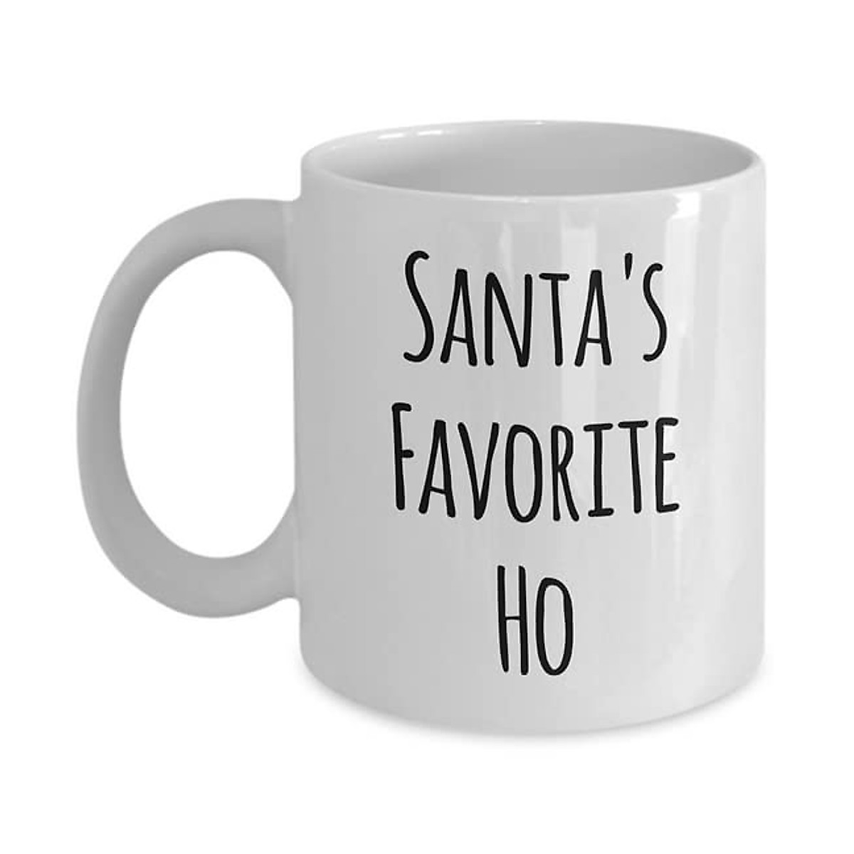 Agriism Santa's Favorite Ho Ho Ho Coffee Mug Funny Christmas Coffee Mugs Funny Christmas Gag Gifts Funny Santa Mug Stocking Stuffer