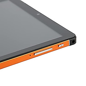 Kids Tablet, 5G WiFi Calling MT6592 10 Cores 1960x1080 8800mAh Battery Orange 10.1in Tablet 100240V for Play (US Plug)