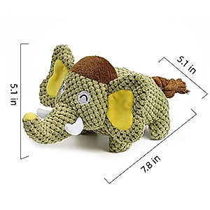 Squeaky Dog Toys Durable Dog Plush Toys for Aggressive Chewers, Dog Chew Toys for Small Medium and Large Breed, Puppy Teething Pet Training and Entertaining, Durable Dog Toys