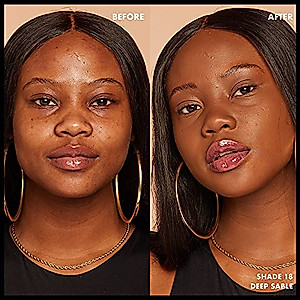 NYX PROFESSIONAL MAKEUP Can't Stop Won't Stop Foundation, 24h Full Coverage Matte Finish - Deep Sable (Pack of 2)