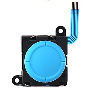 Joystick Button Module, Easy to Install Portable Lightweight Thumb Stick Comfortable for Switch Lite Controller(Blue)