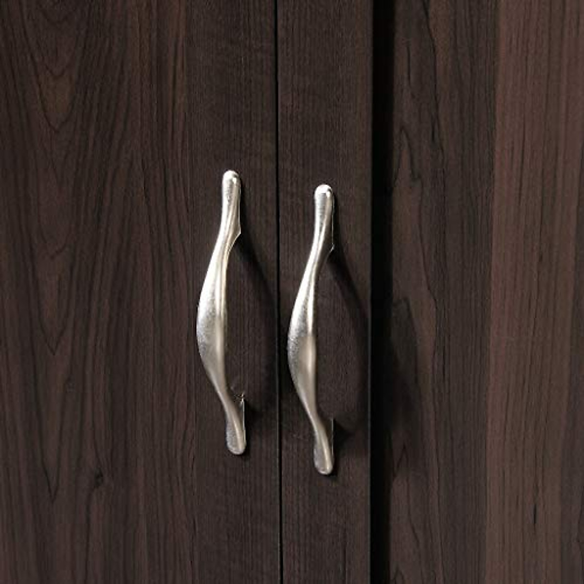 Sauder Large Storage Cabinet, Cinnamon Cherry Finish