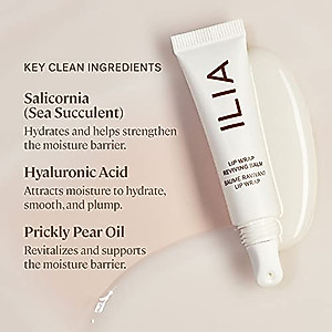 ILIA - Natural Lip Wrap Reviving Balm | Non-Toxic, Cruelty-Free, Clean Beauty (Lucid, 0.23 fl oz | 7 mL)