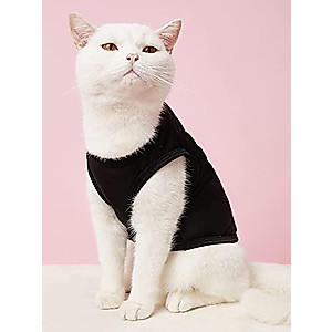 6 Pieces Small Puppy Shirts for Boy Dog Clothes Pet Dogs T Shirt Chihuahua Clothes Cat Shirts Pet Boys Tshirts for Small Dogs Boy T-Shirt Cat Vest Apparel