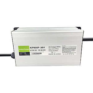 Golf Cart Battery Charger 36V 20A for EZGO EZ-GO TXT 36 Volt Golf Cart Battery D-Plug/powerwise Plug